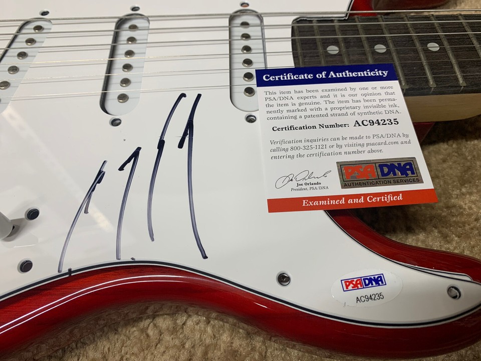 George Lynch MR SCARY Dokken Signed Autographed Electric Guitar PSA ...