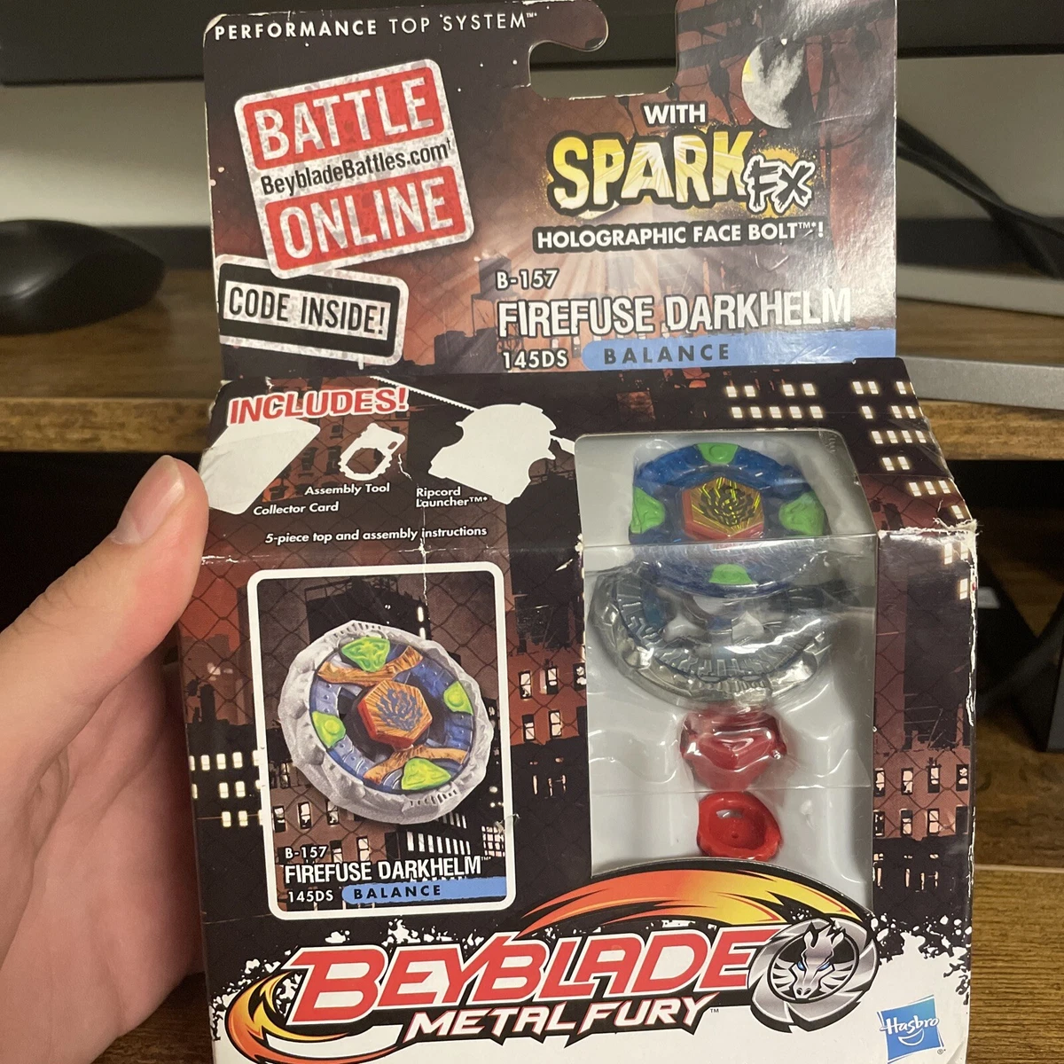 Beyblade Metal Fury Fusion Hades