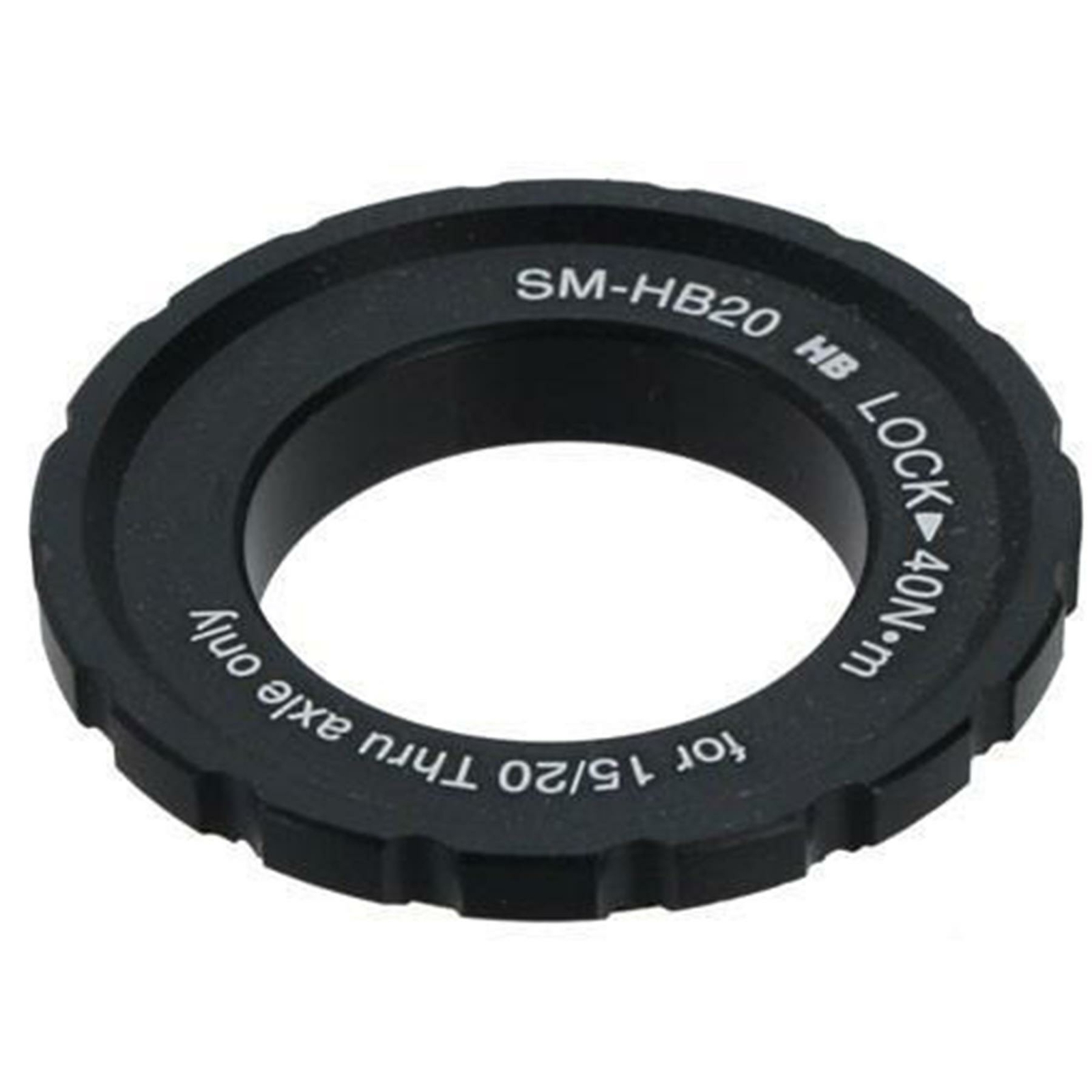 Shimano SM-HB20 Center Lock Ring Floating Axles Hub for 15/20mm Thru ...