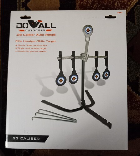 Do-All Outdoors - Auto Reset Pro-Style Steel Target, Rated for .22 ...