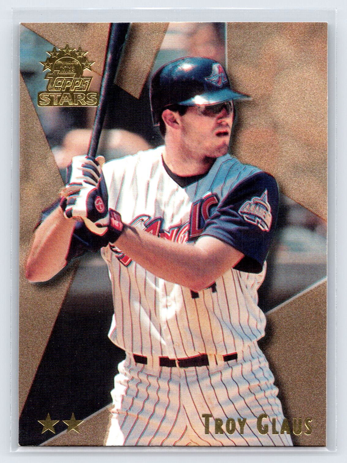 TROY GLAUS 1999 Topps Stars Two Stars Baseball Card #11 Anaheim Angels ...