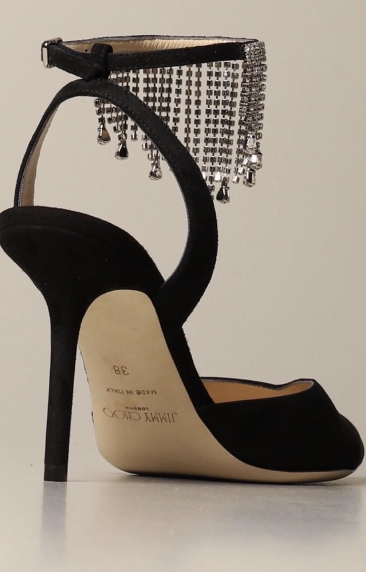 Jimmy Choo Bertie 85 Crystal Embellished pumps sz 38 | eBay Jimmy Choo Bertie 85 Crystal Embellished pumps sz 38 | eBay