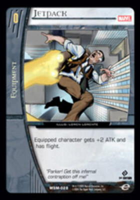 VS System: Jetpack [Played] Marvel Web of Spider-man TCG CCG Classic ...