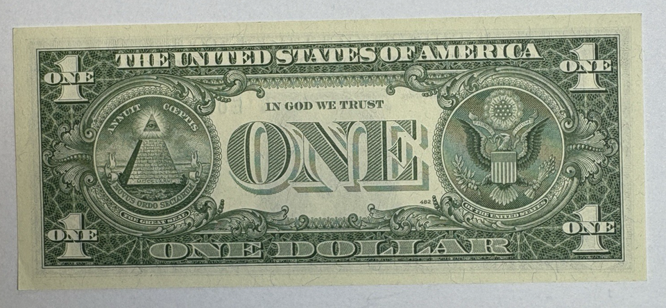 1963A Series $1 One Dollar Bill Low Serial Number 3 Digits E00000263A ...