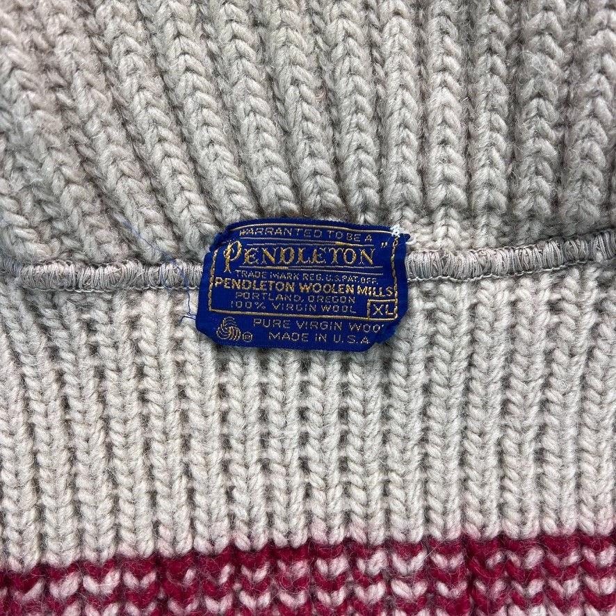 VTG Pendleton Wool The Dude Big Lebowski Cardigan Sweater Mens XL ...