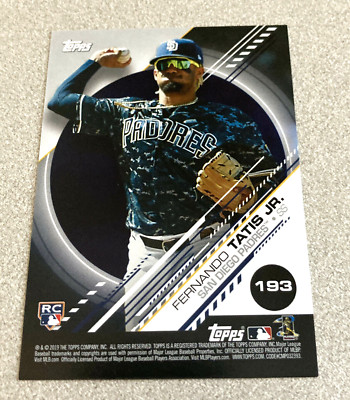 2019 Topps Sticker Collection RC #193 Fernando Tatis Jr. Padres | eBay