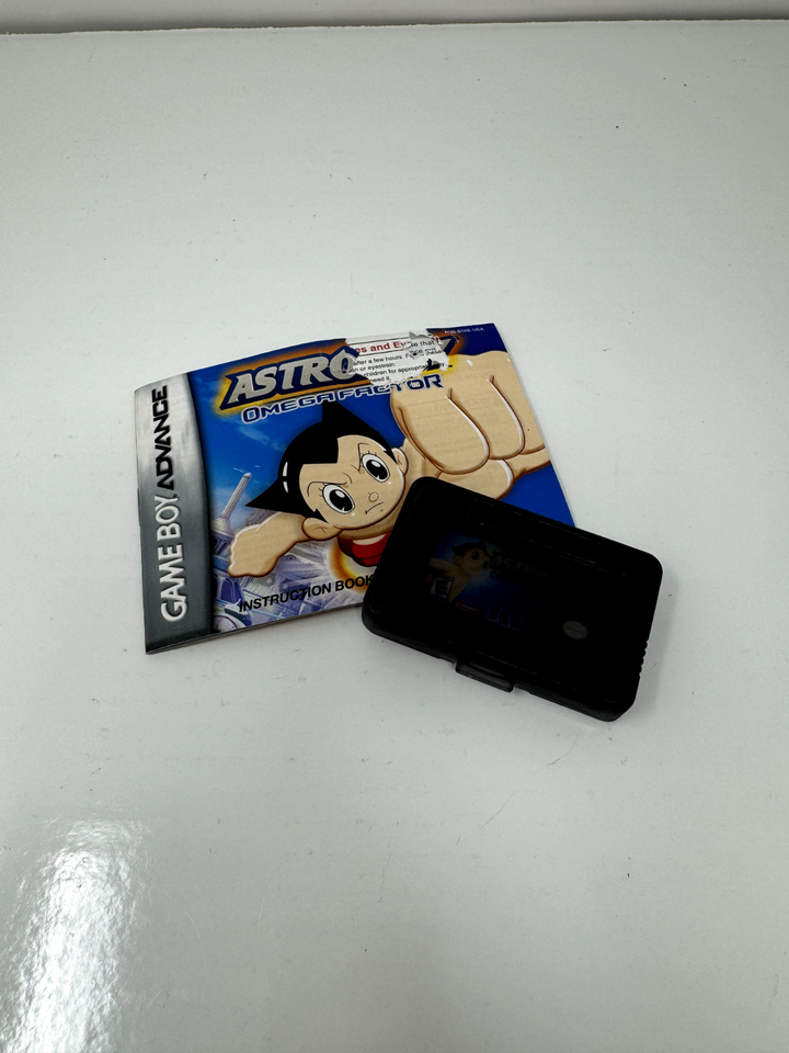 Astro Boy: Omega Factor 2004 (MINT) (GBA) Cart Authentic TESTED w ...