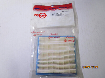 Rotary Air Filter 19-2841 replaces B&S 399877 fits 3 1/2 hp quantum ...