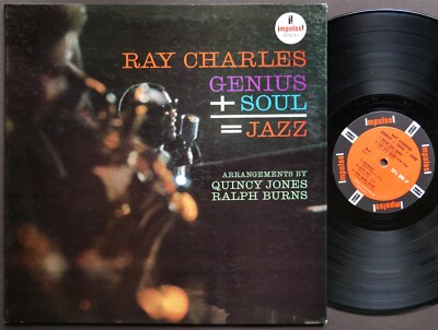 RAY CHARLES Genius + Soul = Jazz LP IMPULSE! A-2 US 1961 RVG MONO Roy Haynes | eBay