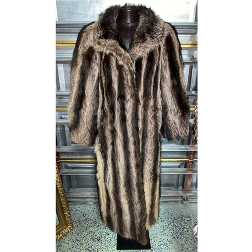 Sabau Furs Full Length Raccoon Coat! Gorgeous! | eBay