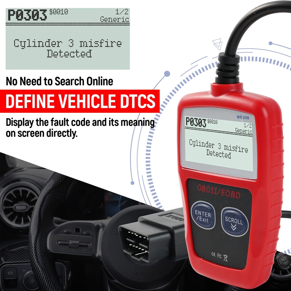DIAGNOSTIC CODE READER ADAPTER OBD2 SCANNER For POLARIS ATV | eBay