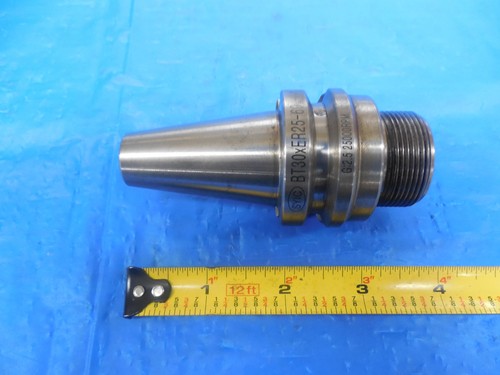 SYIC BT30 ER25 COLLET CHUCK TOOL HOLDER 1 7/8" PROJECTION BT 30XER25-60 ...