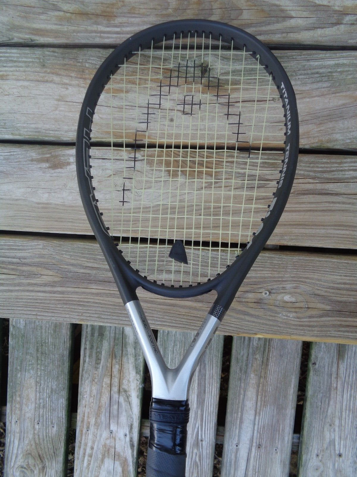HEAD Ti S6 OVERSIZE TENNIS RACKET - 4 3/8" GRIP - 115 sq. in. - DAMPNER ...