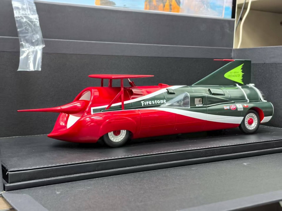 Art Arfons GREEN MONSTER Resin model Rare rocket car | eBay