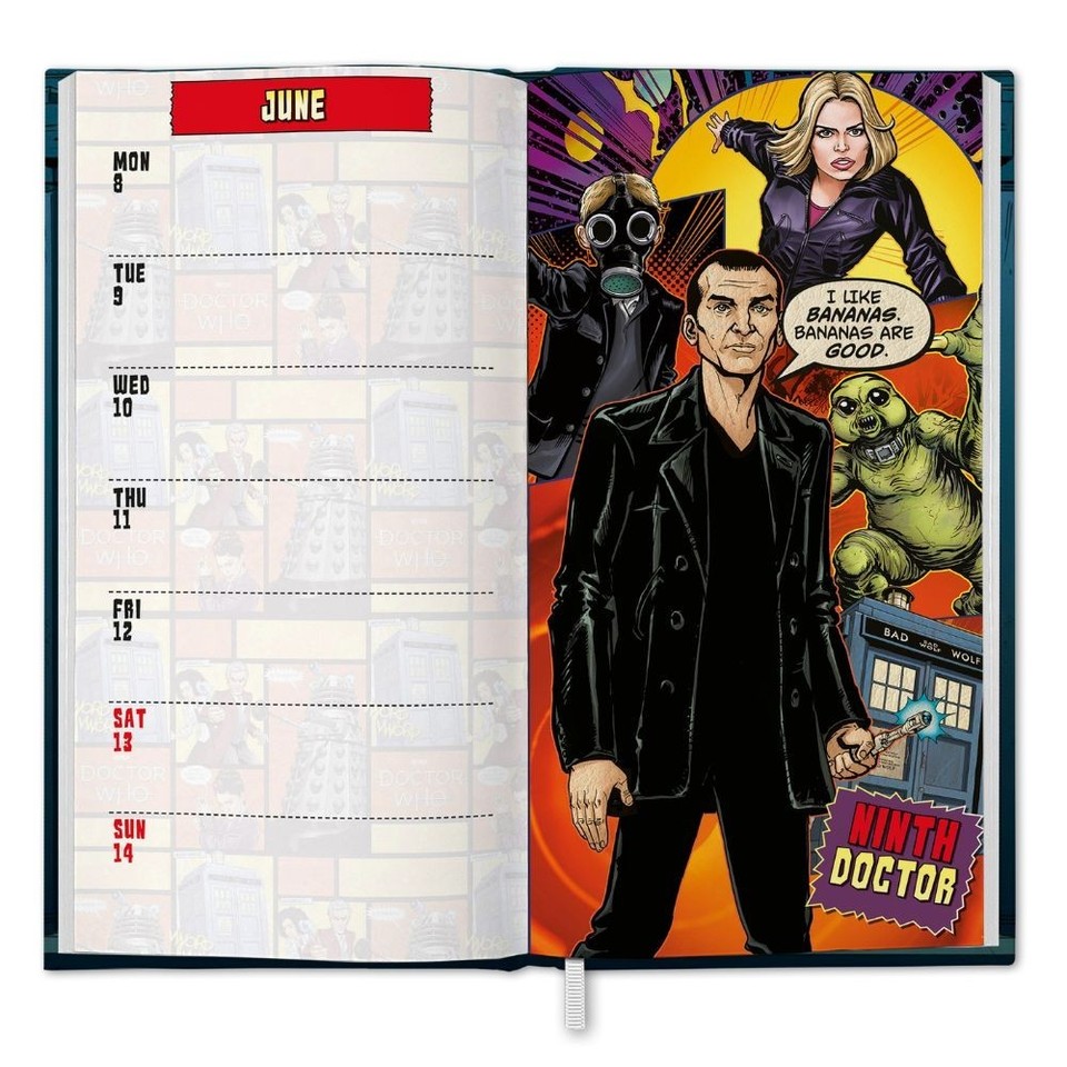 2026 Calendar Diary Doctor Who The 15th Doctor BBC Dr Who Official ...