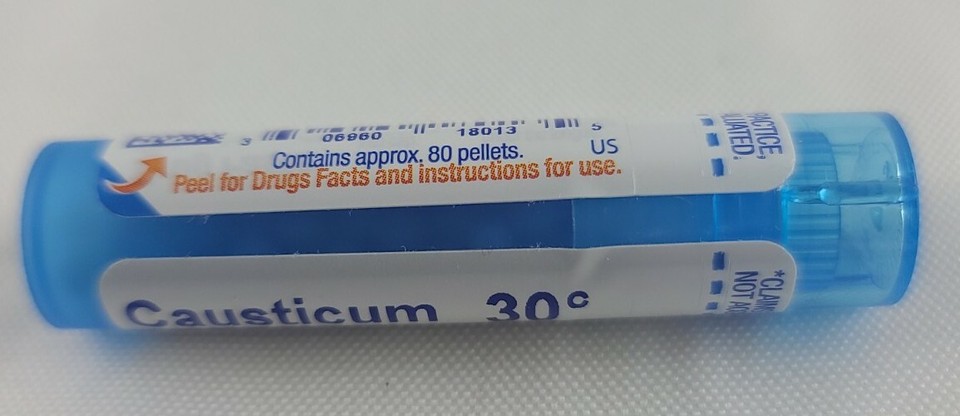 Causticum 30C Boiron 80 Pellet- Relieves bed-wetting and bladder ...