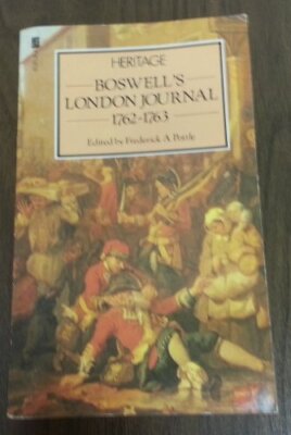 Boswell's London Journal, 1762-63 (Heritage) By JAMES BOSWELL | eBay