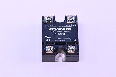 Crydom Solid State Relay 100VDC/100A IP00 SPST D1D100 | eBay