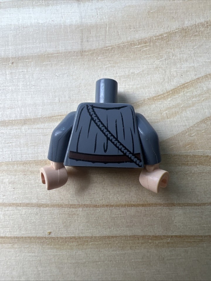 LEGO 2010s Lord of the Rings Minifigure Gray Rope Torso 973pb1142c01 ...