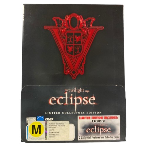 Twilight Saga Eclipse DVD Collectors Limited Edition Fantasy Exclusive ...