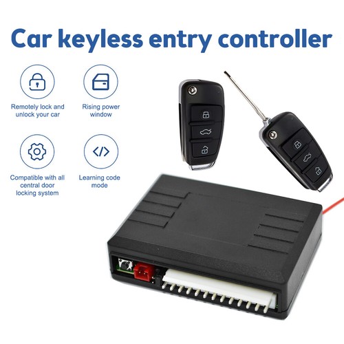 T102 Universal Car Remote Central Door Lock Kit Keyless Entry Alarm ...