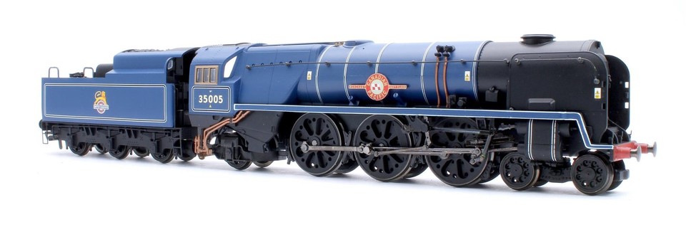 HORNBY 'OO' GAUGE R2171 BR BLUE 4-6-2 MERCHANT NAVY CLASS STEAM ...
