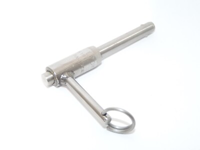 Lockwell NAS1334C5C13D Push Button Stainless Ball Lock Pin 1/4 D 1.3 in ...