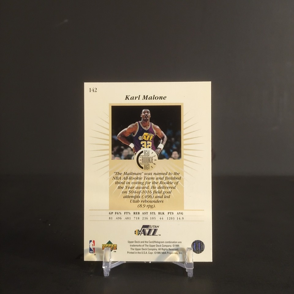 1995-96 Upper Deck Karl Malone The Rookie Years #142 Utah Jazz | eBay