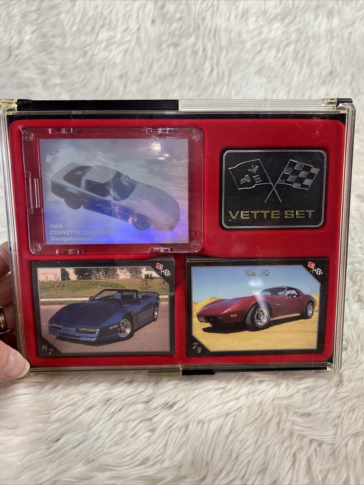 VETTE SET CORVETTE COLLECTORS CARDS INAUGURAL 1991 EDITION COLLECT-A ...