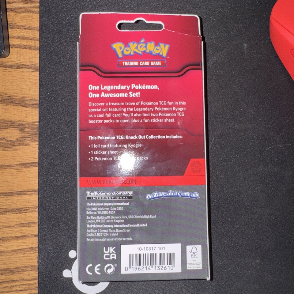 Pokemon TCG | Knock Out Collection | Kyogre | Factory Sealed! | eBay