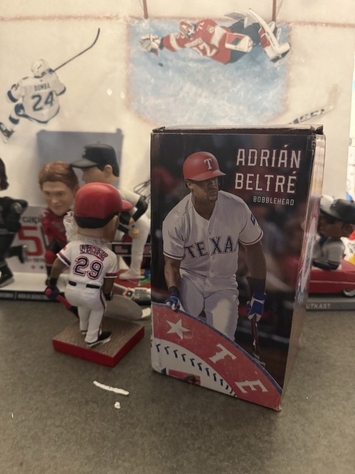 ADRIAN BELTRE Texas Rangers "On Deck Circle" SGA MLB Bobblehead Minor ...