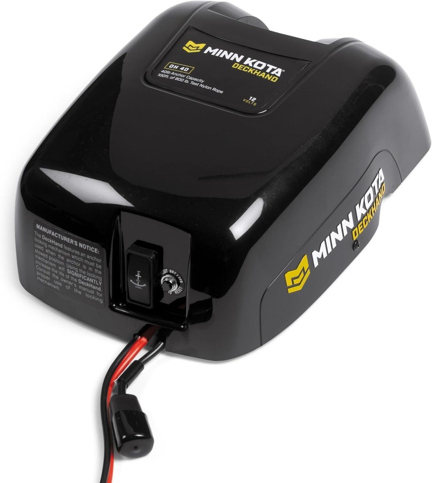 Minn Kota Pontoon Deckhand 40 Anchoring System 1810141 40 LB CAP. FREE ...