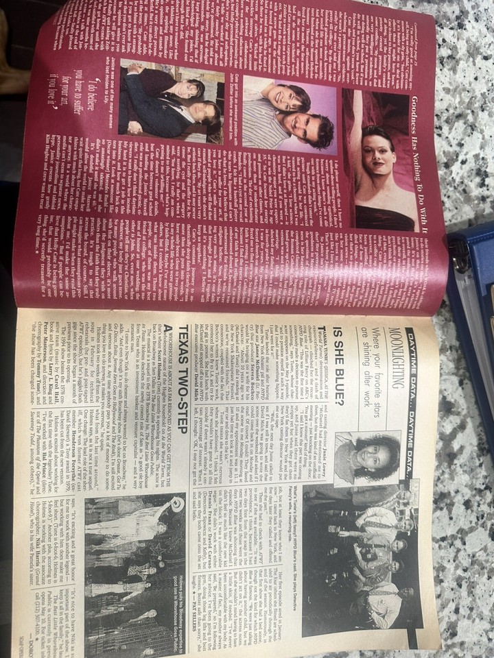 Soap Opera Weekly May 10, 1994 30 Years Of Another World Vol 5 Issue 19 ...