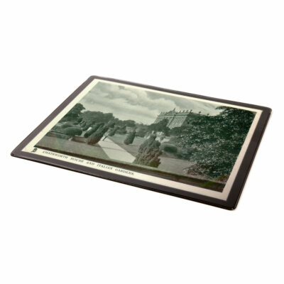 MOUSE MAT - Vintage Derbyshire - Chatsworth House and Italian Gardens ...