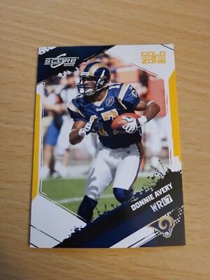 2009 Score Donnie Avery Gold Zone /249 | eBay