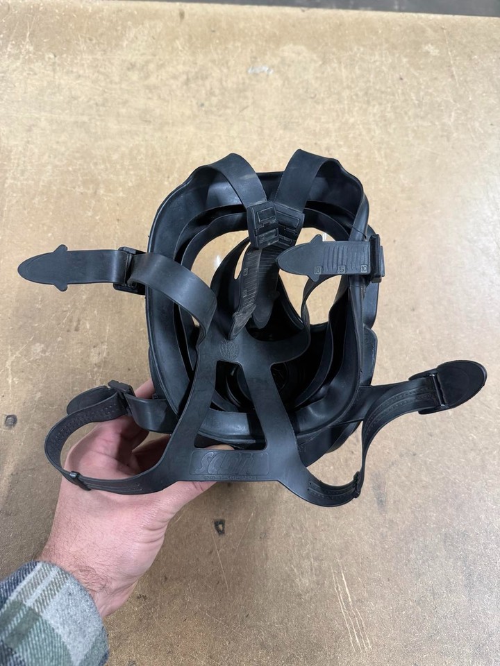 British Military Scott GSR Gas Mask Size 4 RUBBER PART | eBay UK