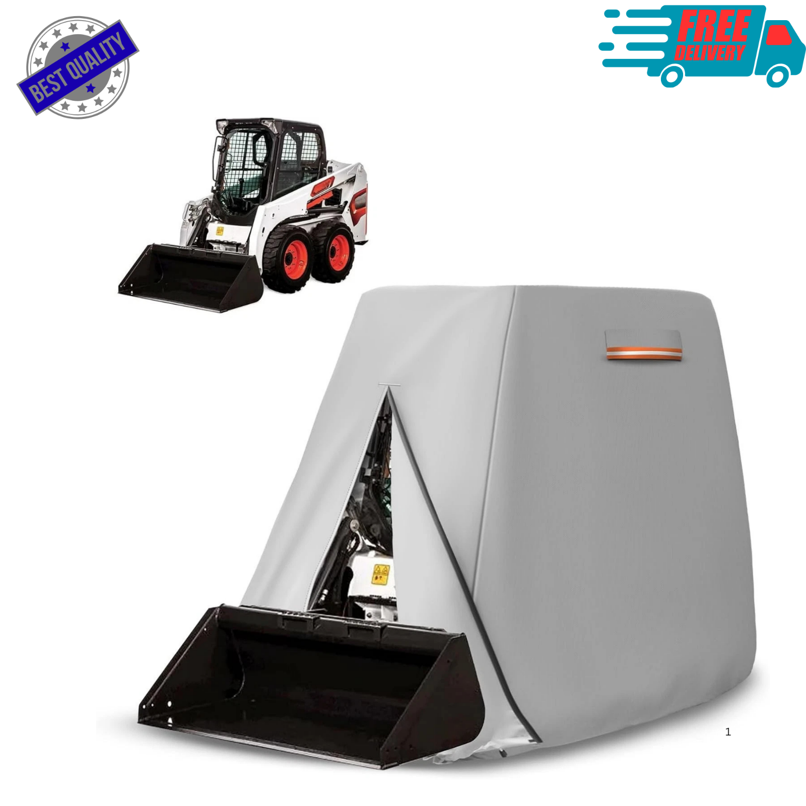 Skid Steer Cover, Compatible with Bobcat, Kubota, John Deere, Case IH ...