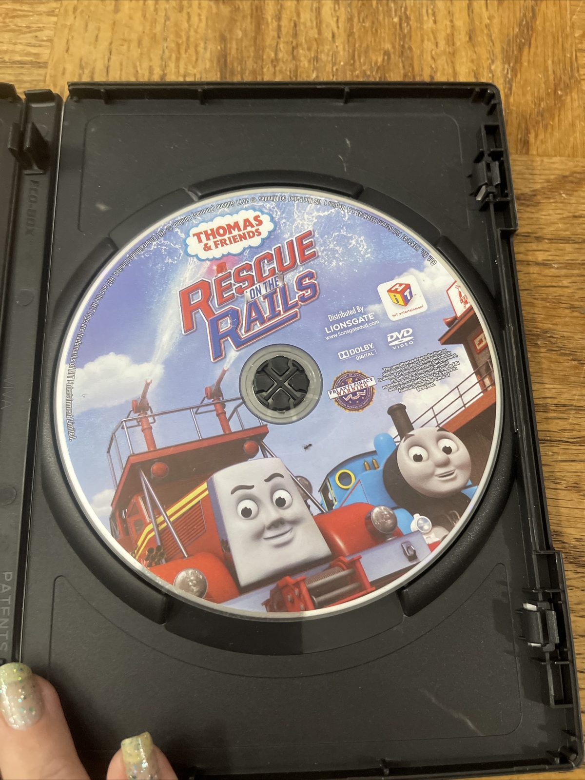 Thomas & Friends Rescue on the Rails DVD-RARE VVINTAGE-SHIPS N 24 HRS ...