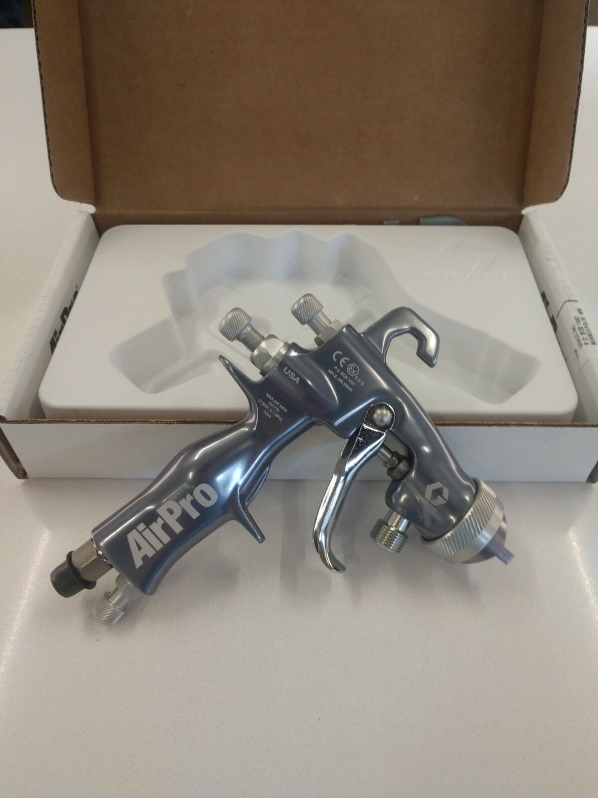 Graco AirPro HVLP Pressure Feed Spray Gun - 288953 | eBay