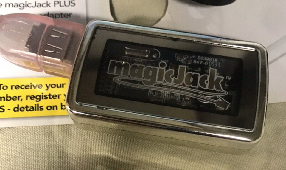 MAGIC JACK and MAGIC JACK PLUS, TWO COMPLETE KITS SETS FOR FREE CALLS ...