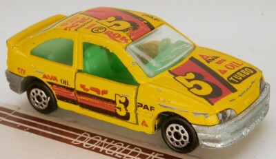 Majorette 1990's Ford Escort European Mk.V Hatchback Rally Car #275 1: ...