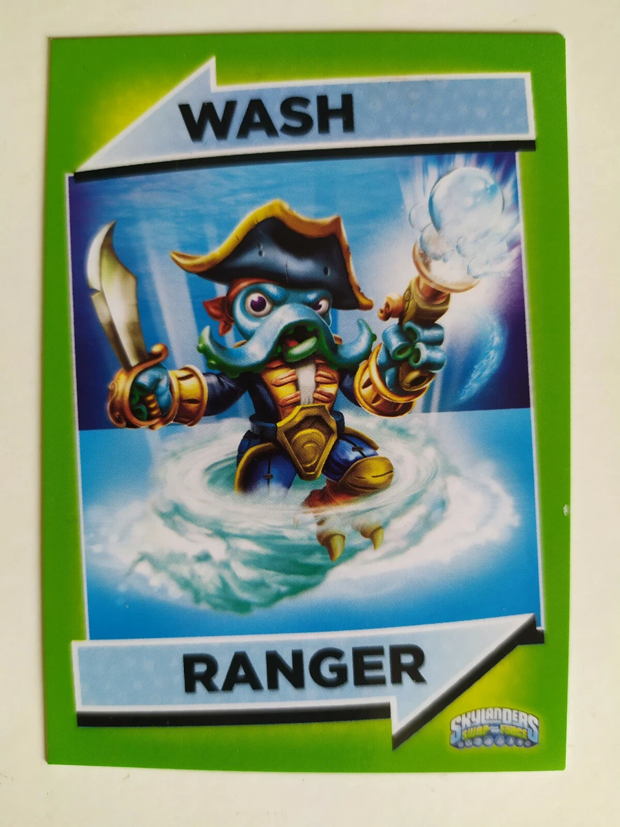 Skylanders Swap Force Wash Buckler Card