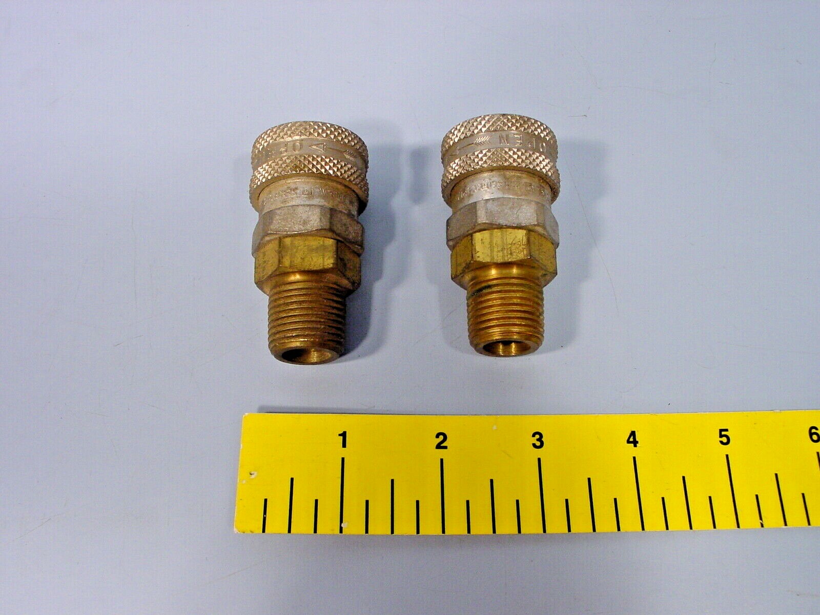 *Lot of 2 Hansen 3RL Series Pneumatic Quick Connect Coupler 1/2 NPT ...