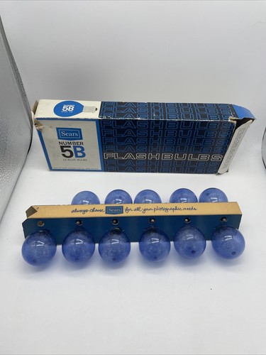 Vintage Retro Box (11/12 ) of Sears 5B Flash Bulbs | eBay