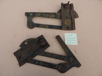 VINTAGE 1948 STUDEBAKER WINDOW REGULATORS 4 DOOR - RH & LH REAR DOORS ...