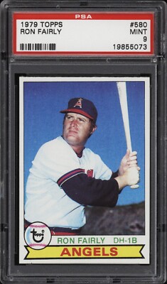 1979 Topps #580 Ron Fairly - Angels - PSA 9 - No PSA 10 - *55073 ...