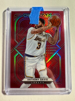 K152,994 - 2020-21 Panini Obsidian Electric Etch Red Flood #104 Anthony Davis | eBay