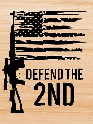 Decal Vinyl Car Truck Sticker - 2nd Amendment Defend The 2nd USA ...