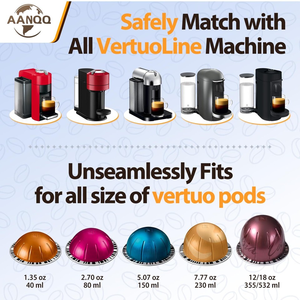 Reusable Lids for Nespresso Pods Vertuo 3pcs Food Grade Silicone Caps ...