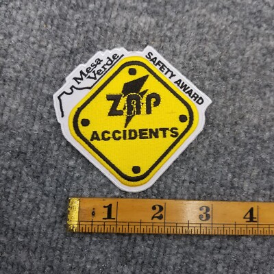 ZAP Accidents Mesa Verde Safety Awards Patch | eBay